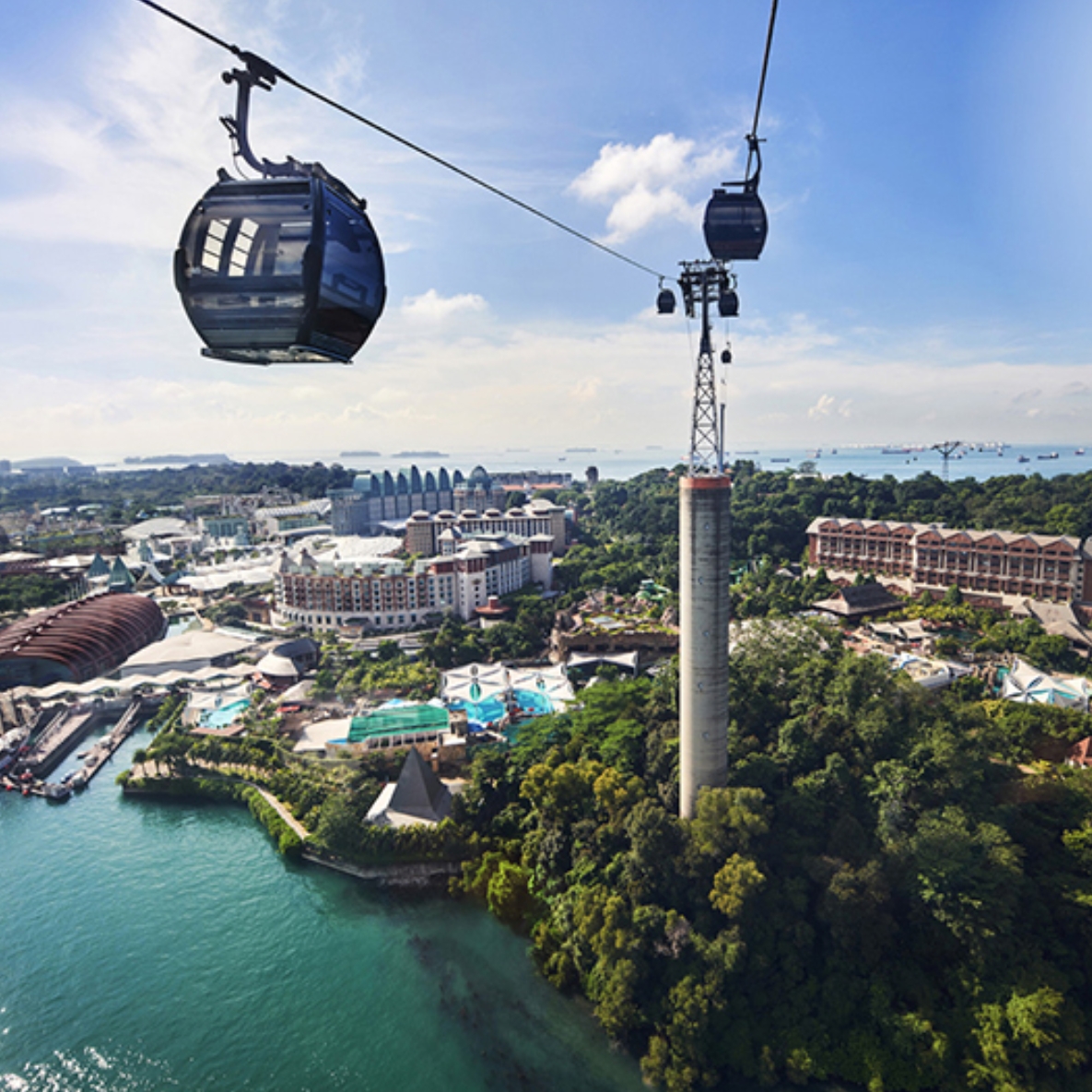 [2025] Singapore Cable Car Sky Pass, Two way cable car ride on both the ...